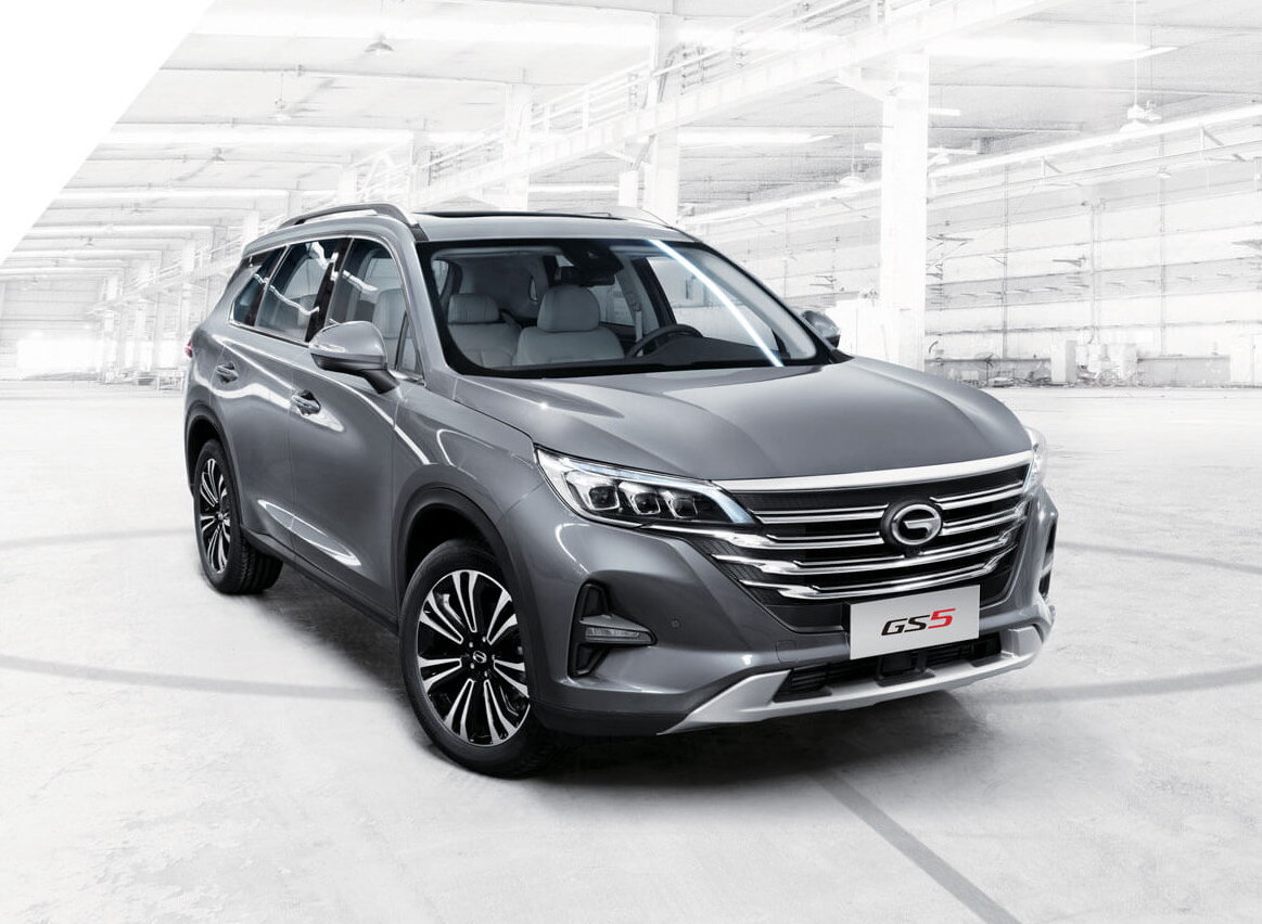 GAC GS5: технические характеристики, поколения, фото | Комплектации и цены ГАК ГС5