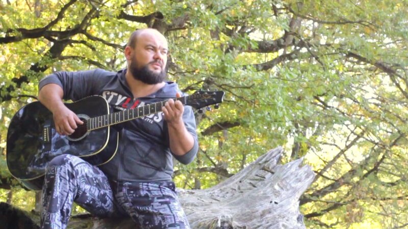 Армейская песня Напиши МНЕ ЧТО НОЧЬ Темна под гитару. Михаил Кераси ...