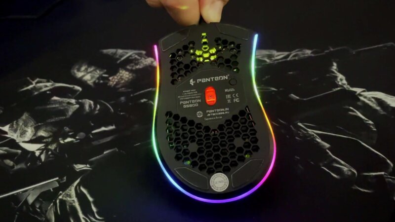 Panteon MS77 легкая игровая программируемая мышь - Смотреть онлайн в ...