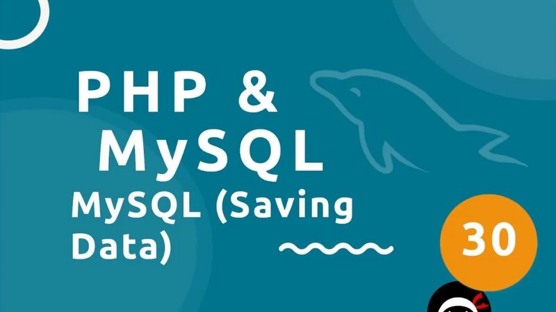 PHP Tutorial (& MySQL) #30 - Saving Data to the Database - Смотреть онлайн в поиске Яндекса по Видео