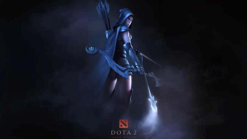 Dota 2: TI6 New Effect for Drow Ranger - Unreleased