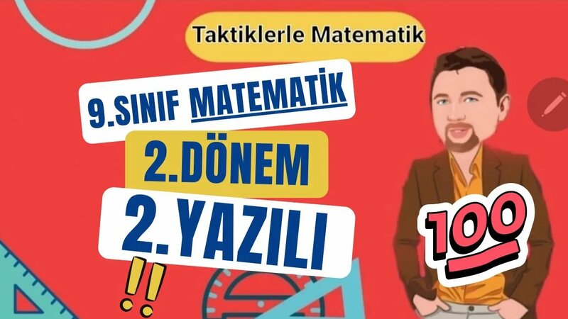 9.Sinif Matematik 2.Dönem 2.Yazili Sorulari VE Cevaplari @alicivcik - Yandex Video aramada ...