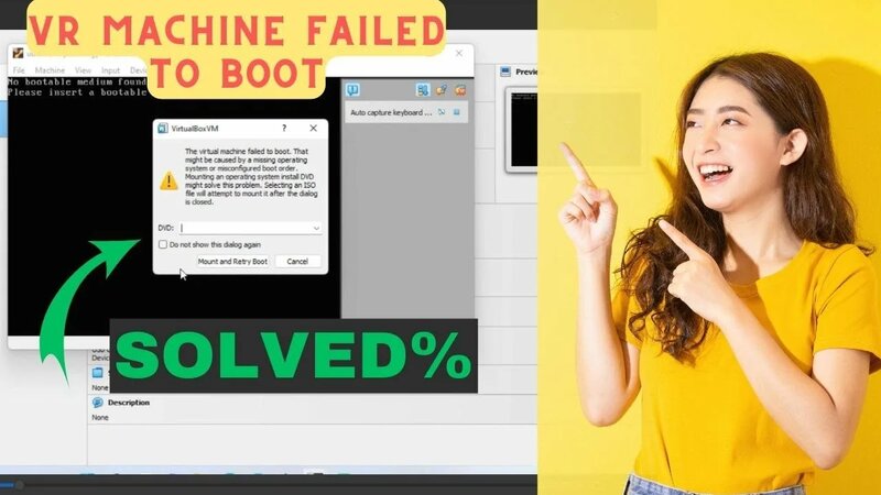 Solved : The VirtualBox Machine Failed To BOOT (FIX) (Windows 10/11) - Yandex Video aramada ...