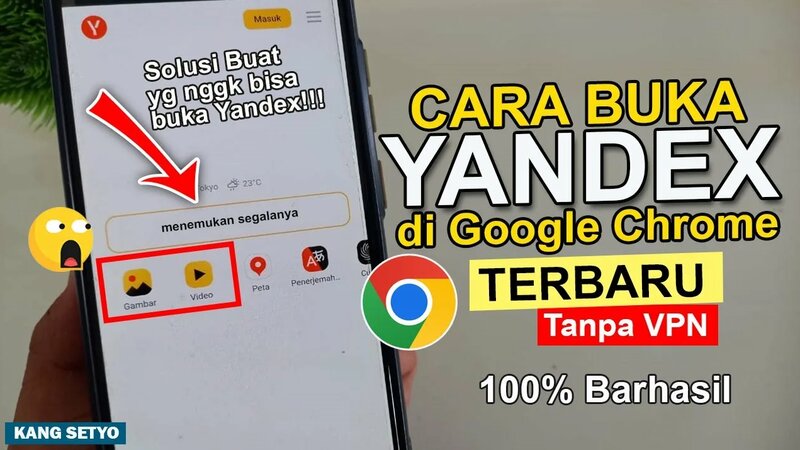 Cara Membuka Yandex di Google Chrome Terbaru Coba Sekarang ! Tanpa VPN - Смотреть онлайн в ...