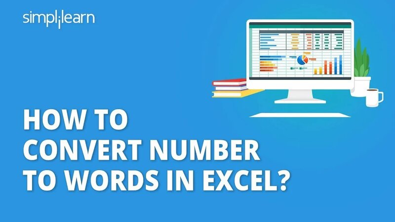 How To Convert Number To Words In Excel Converting Number To Words 