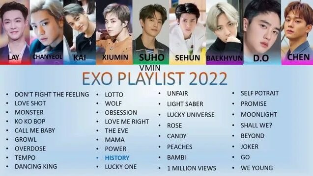 EXO Playlist 2022 #weareoneexo - Смотреть онлайн в поиске Яндекса по Видео
