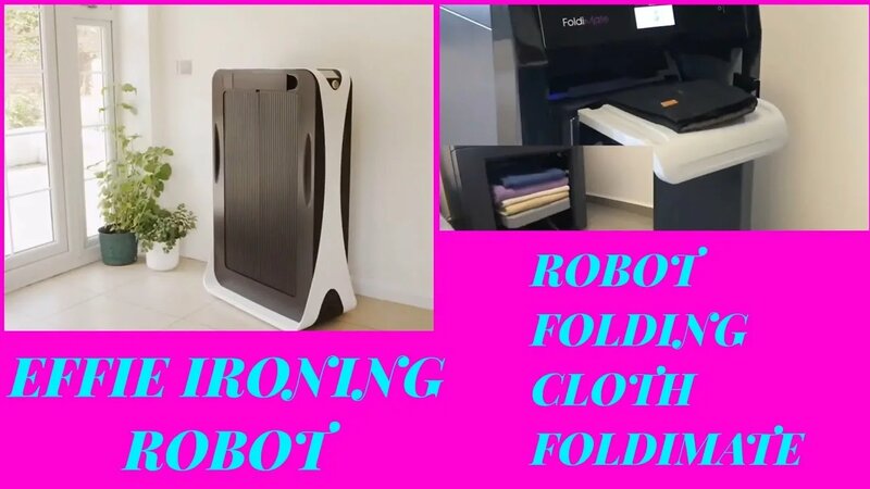 Effie automatic ironing machine foldimate cloths folding robot
