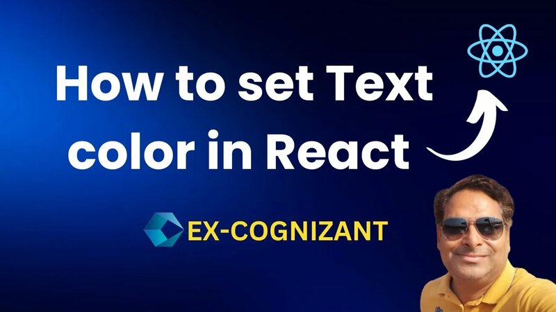 How to set Text color in React | React change text color onClick - Yandex Video aramada ...