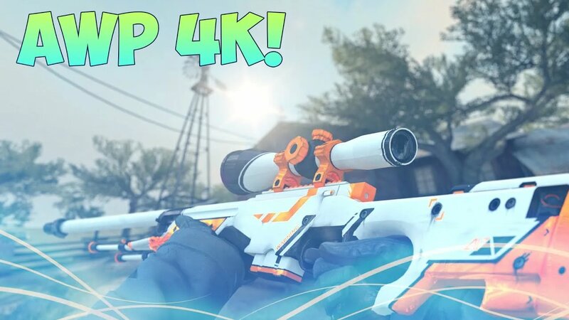 CSGO: AWP 4K! Competitive Highlights!