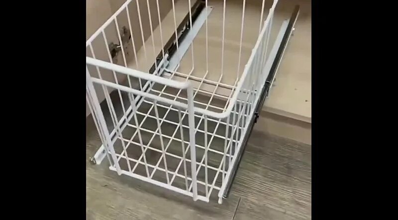 Как сделать выдвижное мусорное ведро под мойку своими руками Сетка ...