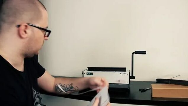 Брошюровщик Bulros K-1200 на металлическую пружину (обзор владельца) - Смотреть онлайн в поиске ...