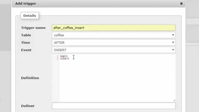 Creating a simple MySql Trigger Using PhpMyAdmin - Смотреть онлайн в поиске Яндекса по Видео