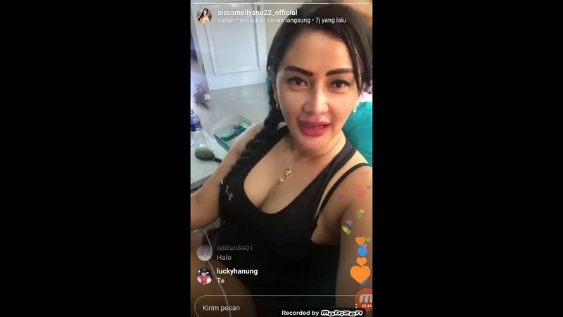 Mami sisca mellyana di buka anunya | live ig