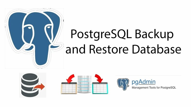 PostgreSQL backup and restore database with Pgadmin4 - Смотреть онлайн в поиске Яндекса по Видео