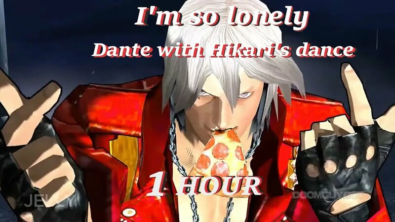 Dante with Hakari dance 1hour || Lonely lonely I guess I'm lonely #devilmaycry #funny #trending ...