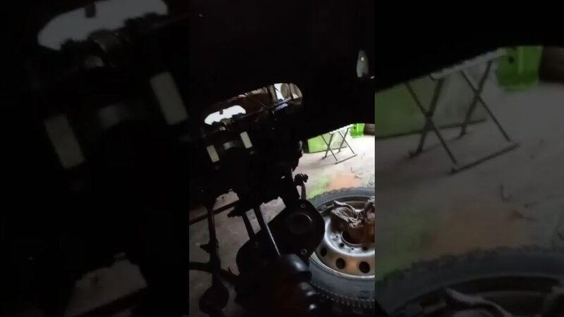 следующий этап сборки нивы, подвеска.установлен лифт под шаровую и ...
