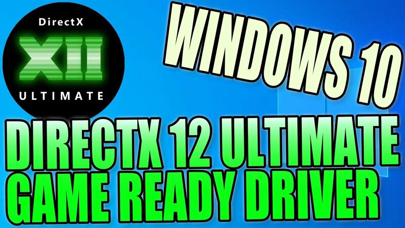 How To Install DirectX 12 Ultimate Support In Windows 10 Tutorial | Nvidia GPU Only