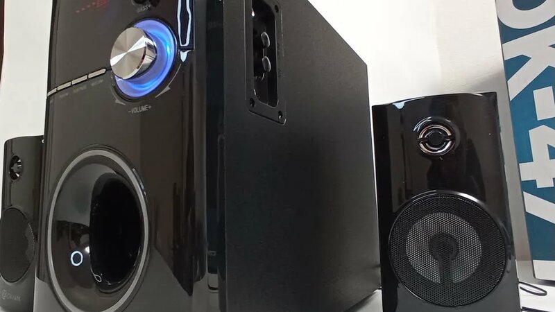 Колонки Оклик GMNG OK 471 2 1 черный 60Вт - Смотреть онлайн в поиске Яндекса по Видео