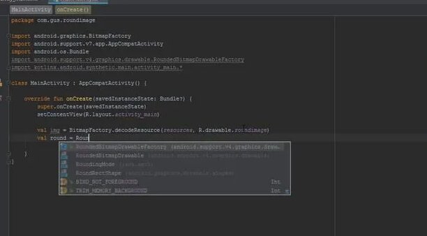How to Make Rounded & Circle Image without Library using Kotlin - Android Studio 3 - Смотреть ...