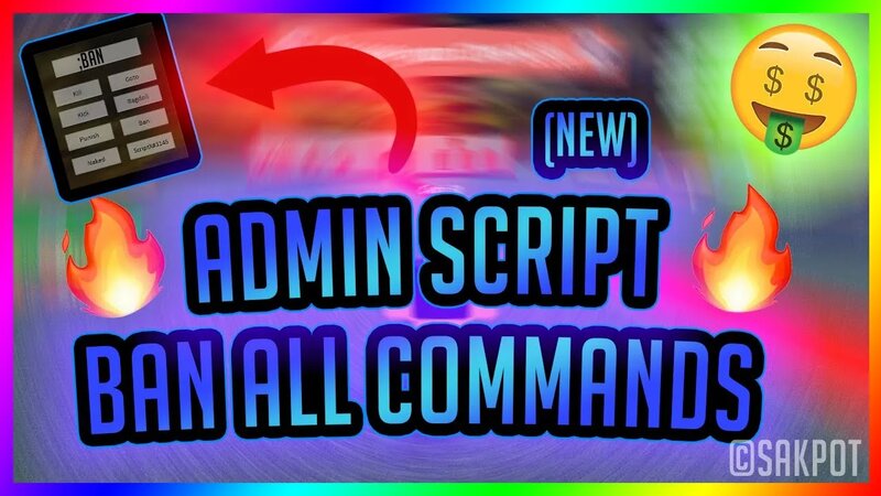 Troll Script : Roblox Admin Script With BAN ALL (2023) **Working - Смотреть онлайн в поиске ...