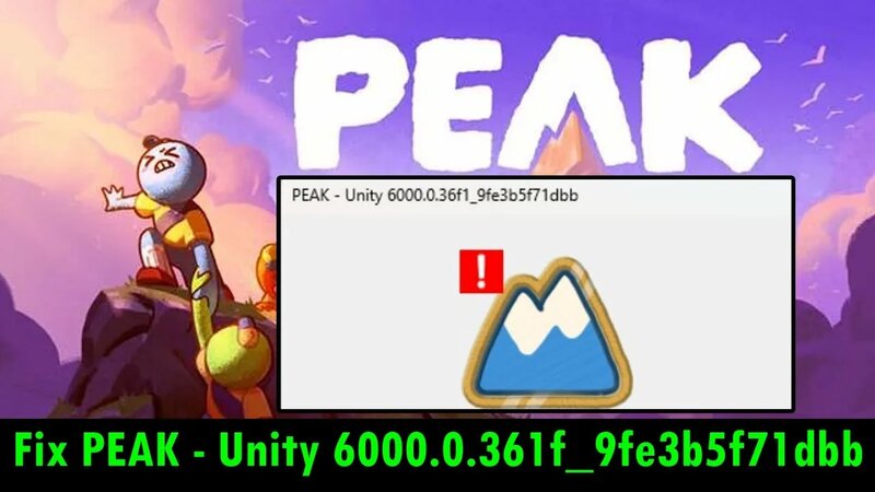 How To Fix PEAK Unity Crash Error PEAK - Unity 6000.0.361f_9fe3b5f71dbb On PC - Смотреть онлайн ...