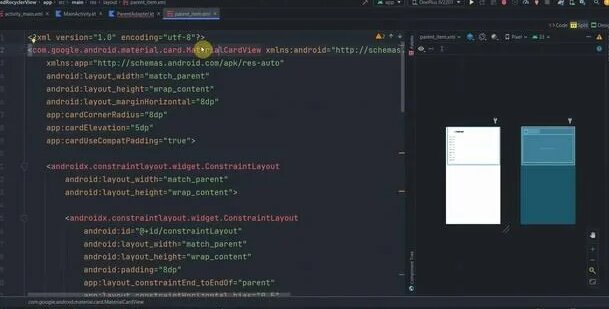 Nested RecyclerView in Kotlin : Android Studio Tutorial 2022 - Смотреть онлайн в поиске Яндекса ...