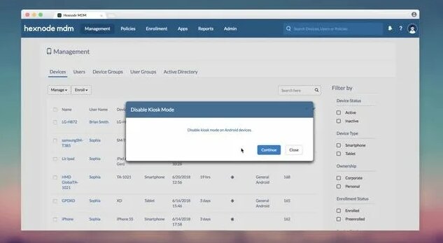 How to exit Kiosk mode on Android devices - Hexnode MDM - Смотреть онлайн в поиске Яндекса по Видео