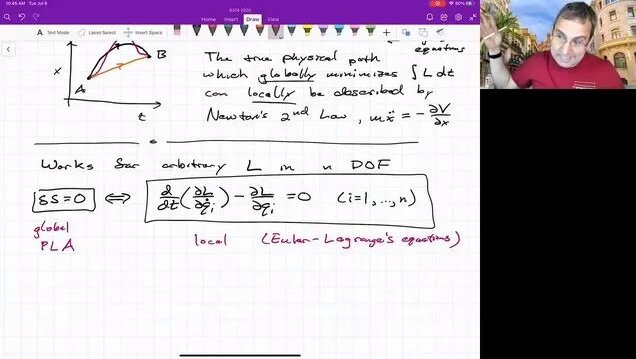 Principle of Least Action, Lagrange's Equations of Mechanics | Calculus of Variations | Lecture ...