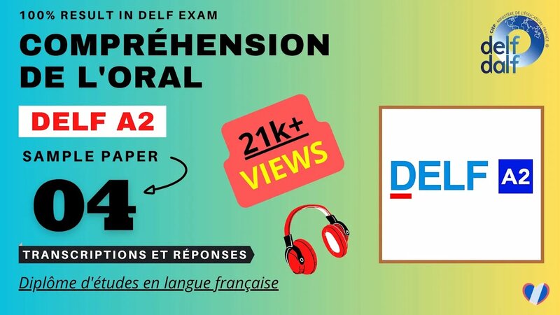DELF A2 - Compréhension de l'orale [No. 04] | DELF A2 Listening ...