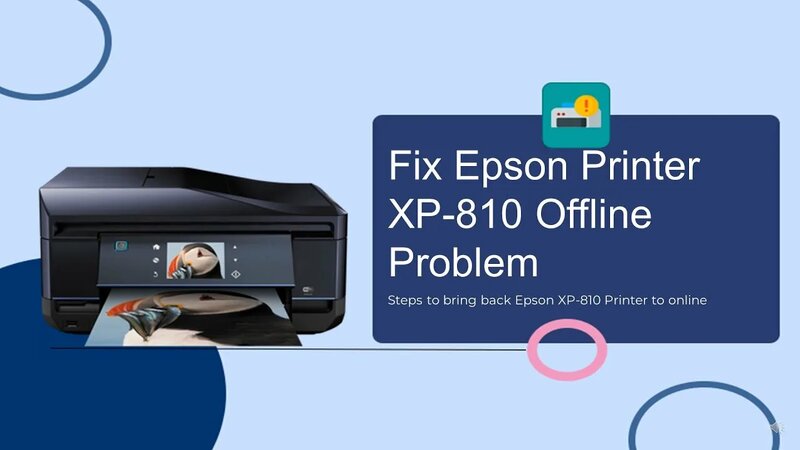How to Change the Epson XP-810 Printer from Offline to Online - Смотреть онлайн в поиске Яндекса ...