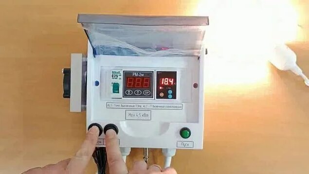 Регулятор мощности 4,5 кВт с группой безопасности на Рм-2м - Смотреть ...