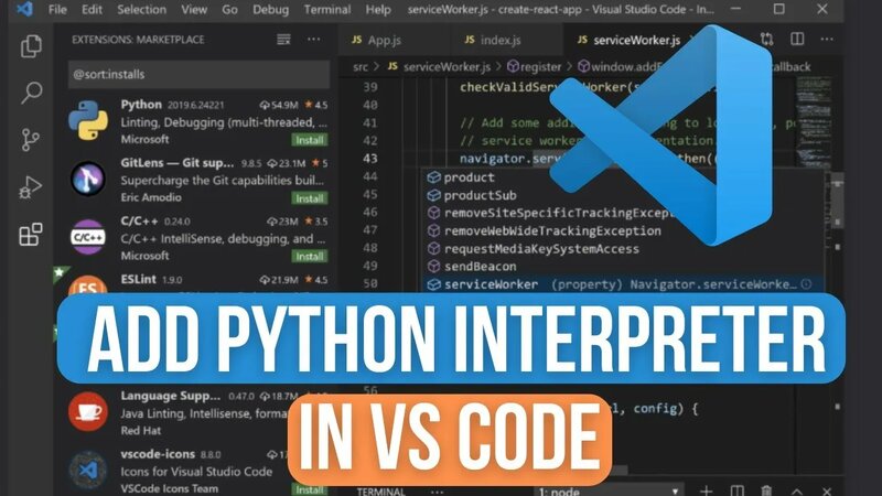 How to Add Python Interpreter in Visual Studio Code - Step By Step - Смотреть онлайн в поиске ...