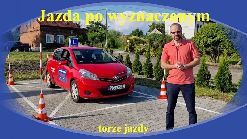 Jazda po wyznaczonym torze jazdy czyli tzw. łuk - egzamin na prawo jazdy kat. B. - Смотреть ...