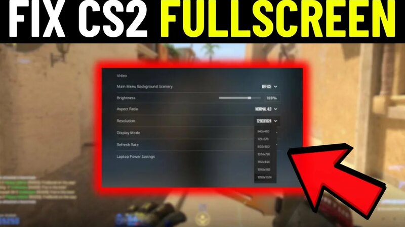 How To Fix CS2 Full Screen Not Working (Updated) | CS2 Full Screen Fix - Yandex Video aramada ...