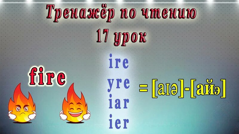 17 Урок. Английский - тренажёр по чтению. - Смотреть онлайн в поиске ...