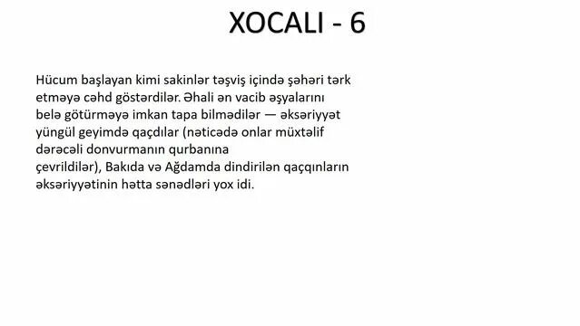 Xocali Faciəsi – 26 Fevral 1992 –( Aid Video Şeir Esse və Foto) - Смотреть онлайн в поиске ...