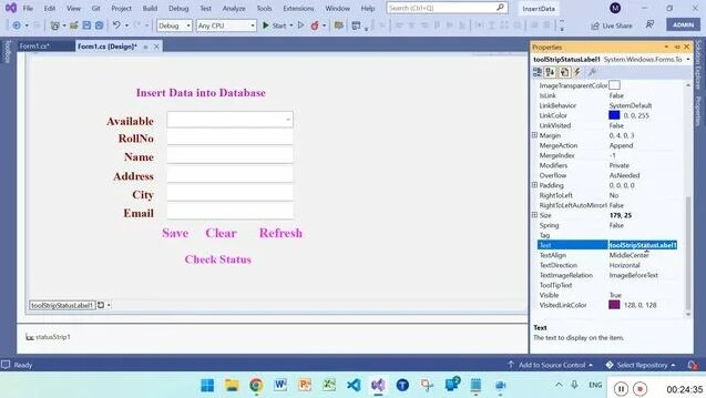 How to insert data into MySQL Database using Visual Studio 2022|C#basictools | #xamppserver ...