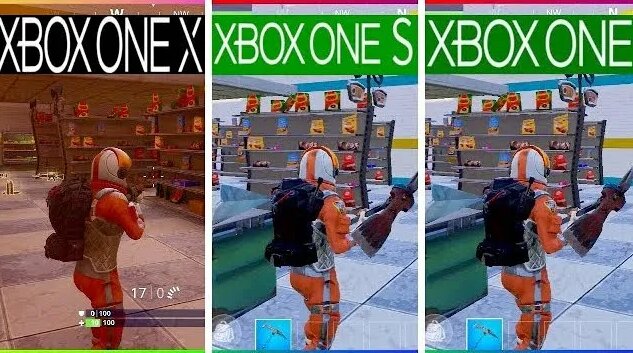 Fortnite | Xbox One X VS Xbox One S VS Xbox One | Graphics Comparison - Смотреть онлайн в поиске ...