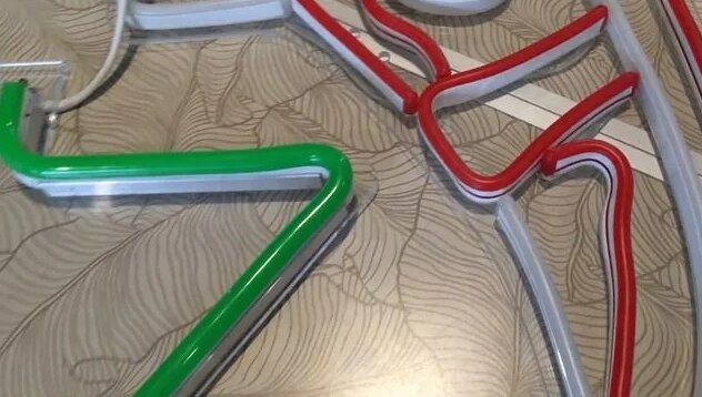 Вывески из гибкого неона своими руками - способы крепления гибкого ...