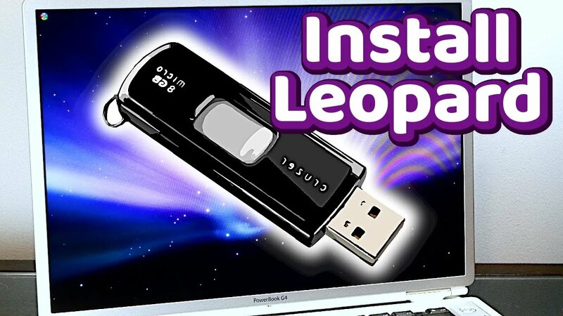 How to Make a Mac OS X Leopard Bootable USB Installer on PowerPC - Writing a 10.5 ISO to USB is ...