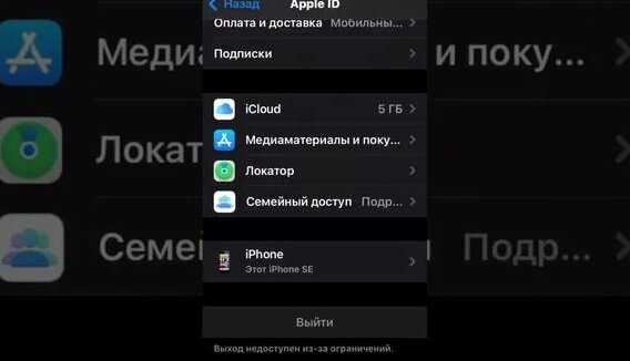 Выход не доступен из за ограничений Решение Проблемы НА Iphone
