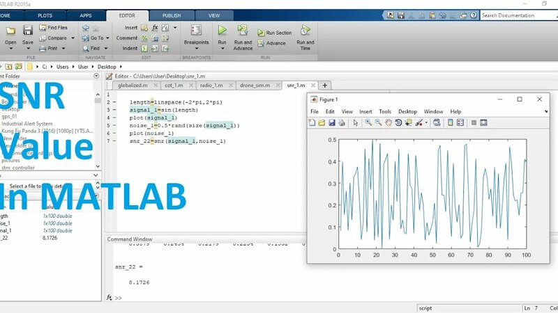 how to find SNR in matlab | how to find signal to noise ratio in matlab - Yandex Video aramada ...