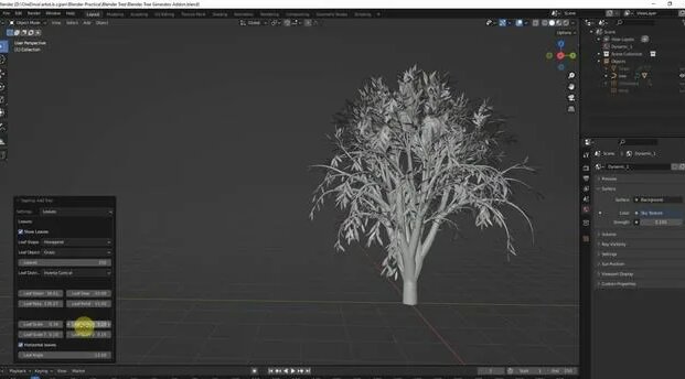 Blender Tree Generator | Free Addon Sapling Tree Gen - Смотреть онлайн в поиске Яндекса по Видео