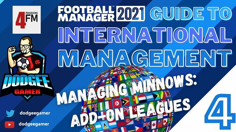 FM21 - How to install add-on leagues & activate ANY national side in Football Manager 2021 ...