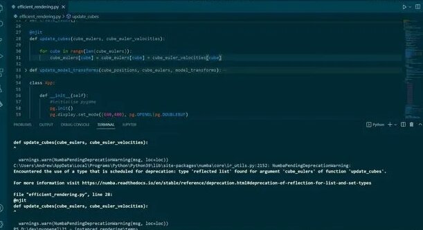 OpenGL with Python: Data Oriented Design and Numba Compilation - Смотреть онлайн в поиске ...