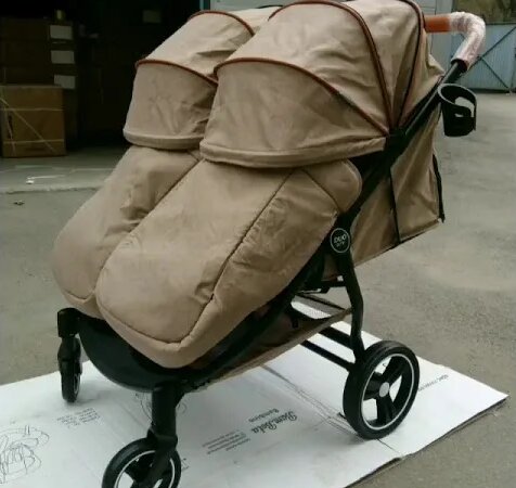 Коляска для двойни Pituso Duocity - Смотреть онлайн в поиске Яндекса по Видео