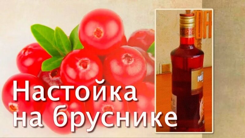 Настойка на бруснике - Смотреть онлайн в поиске Яндекса по Видео