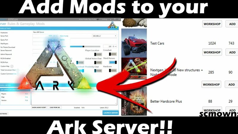 How to Install Mods in Ark Server (2020 Update) - Modding Tutorial & Guide - Yandex Video ...