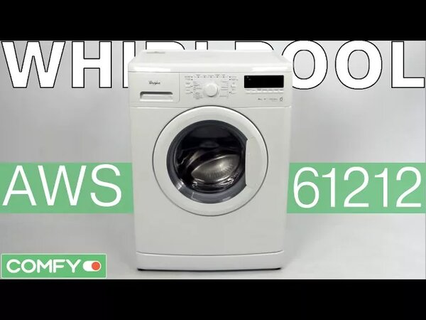Whirlpool AWS 61212 - стиральная машина с технологией 6th sense ...