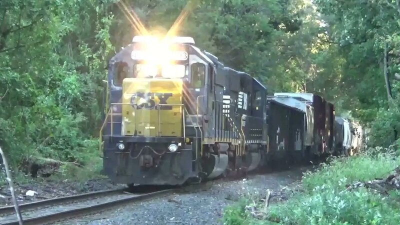 CSAO mi61 with CSXT 4403 and NS 3044 on 9/27/23 - Смотреть онлайн в поиске Яндекса по Видео